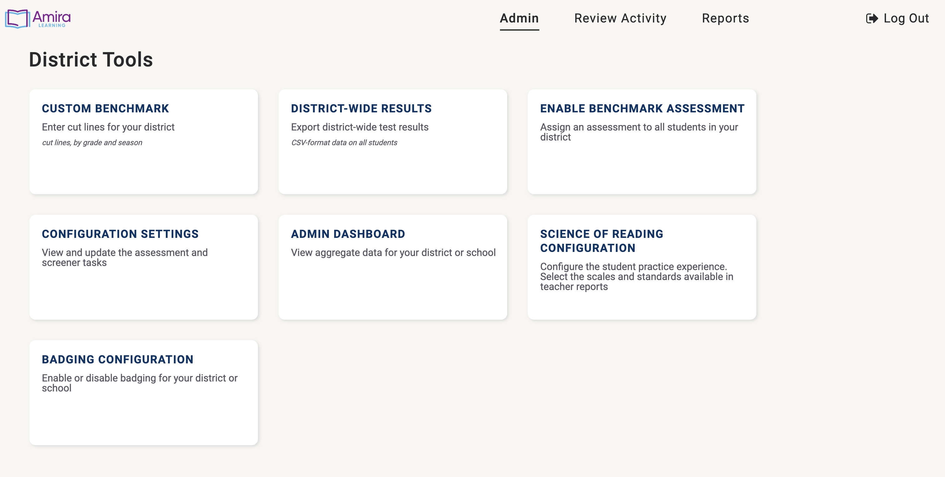 Administrator Access and Tools